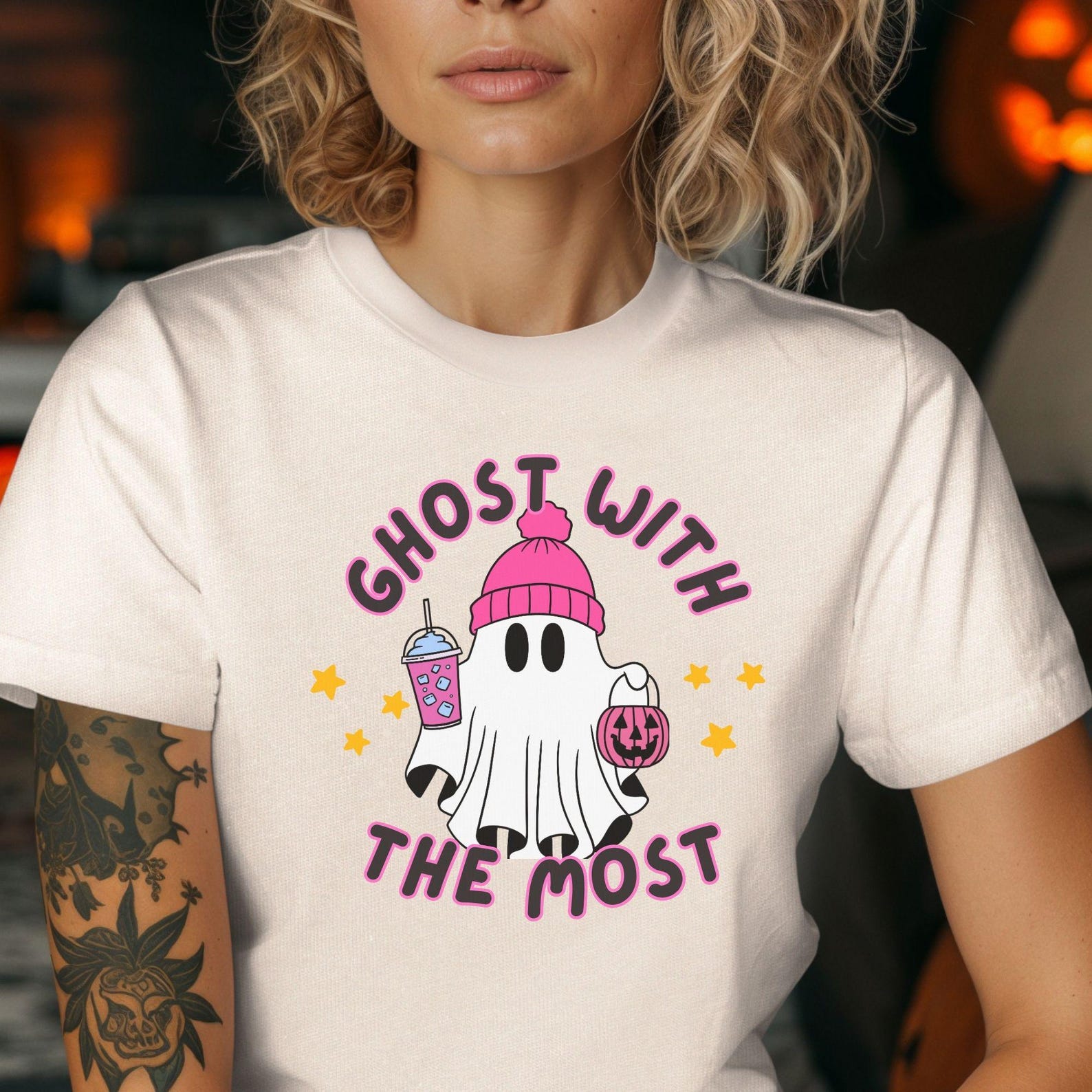 Ghost With the Most PNG | Glam Halloween Digital Download | Cute Ghost ...