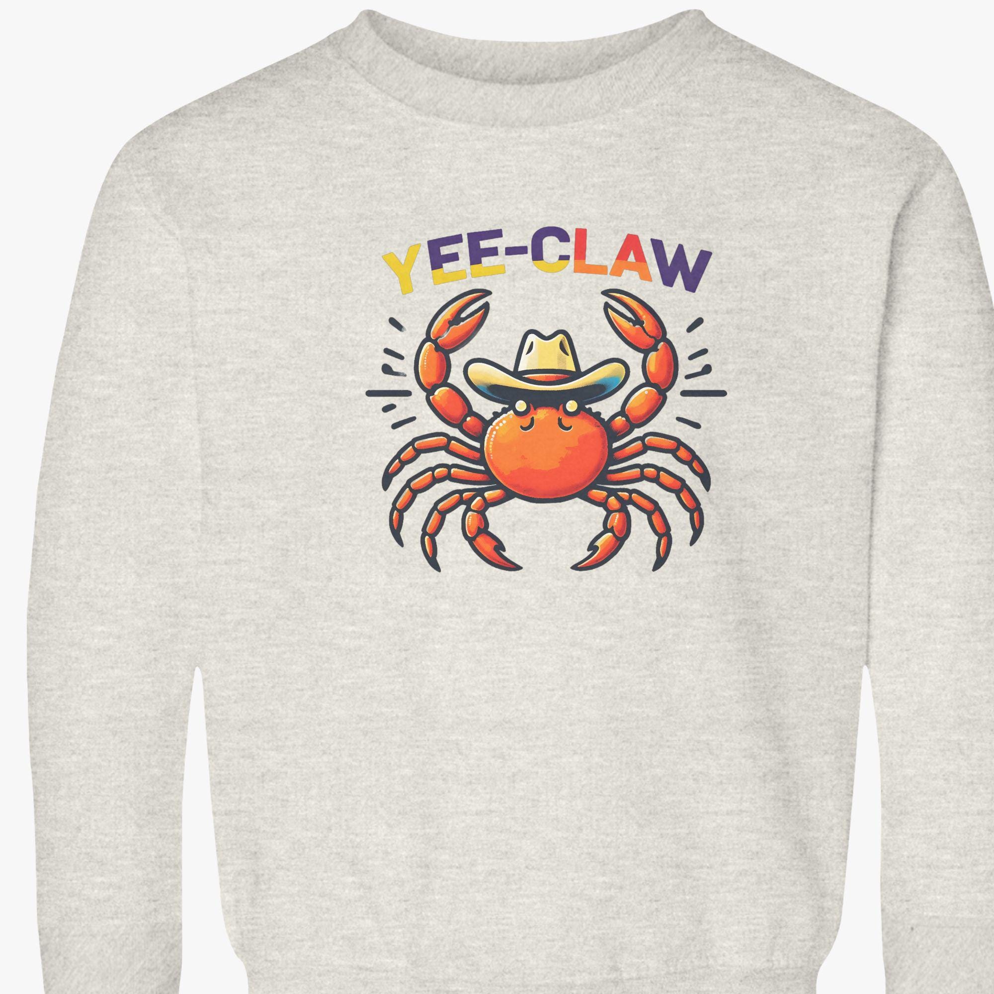 Yee-claw Cute Crab PNG, Crab PNG, Beach Digital Image, Western , Crab ...