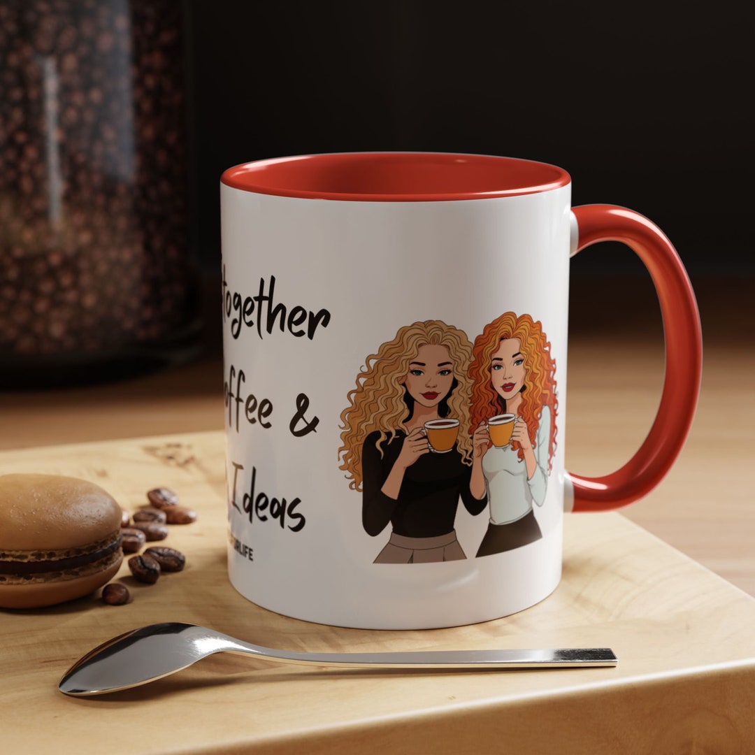 Coffee Mug, Funny Saying, Best Friend Tea Cup, Cute Ceramic Drinkware ...