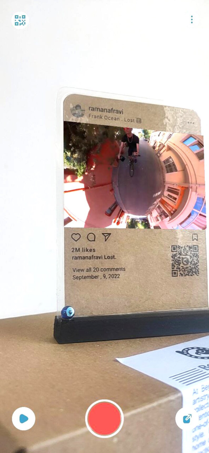 Augmented Reality Photo Mini Stand Ultimate Personalized Gift - Etsy