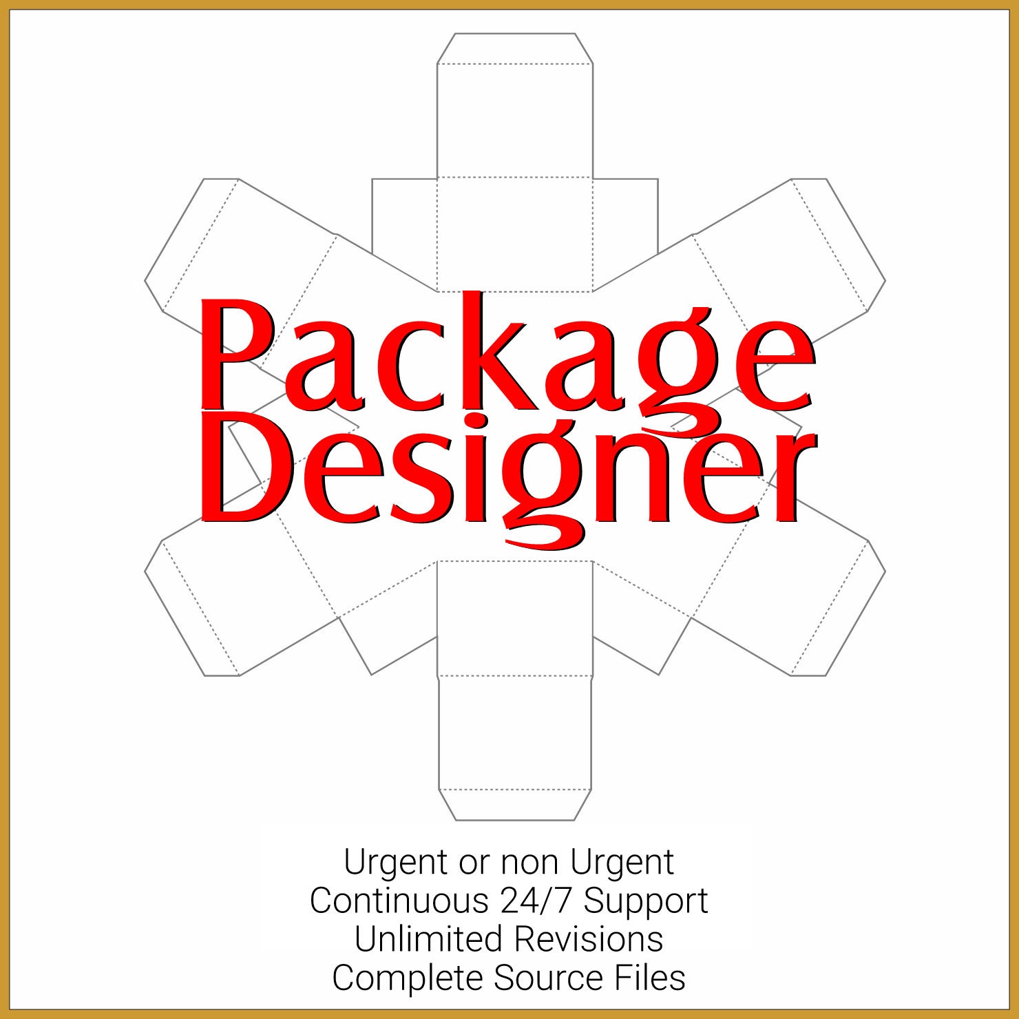 Packageing Order, Professional Package Design, Custom Box Templates ...