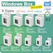 DIY Windows Box Template Bundle – Printable Packaging (svg, Png, Pdf ...
