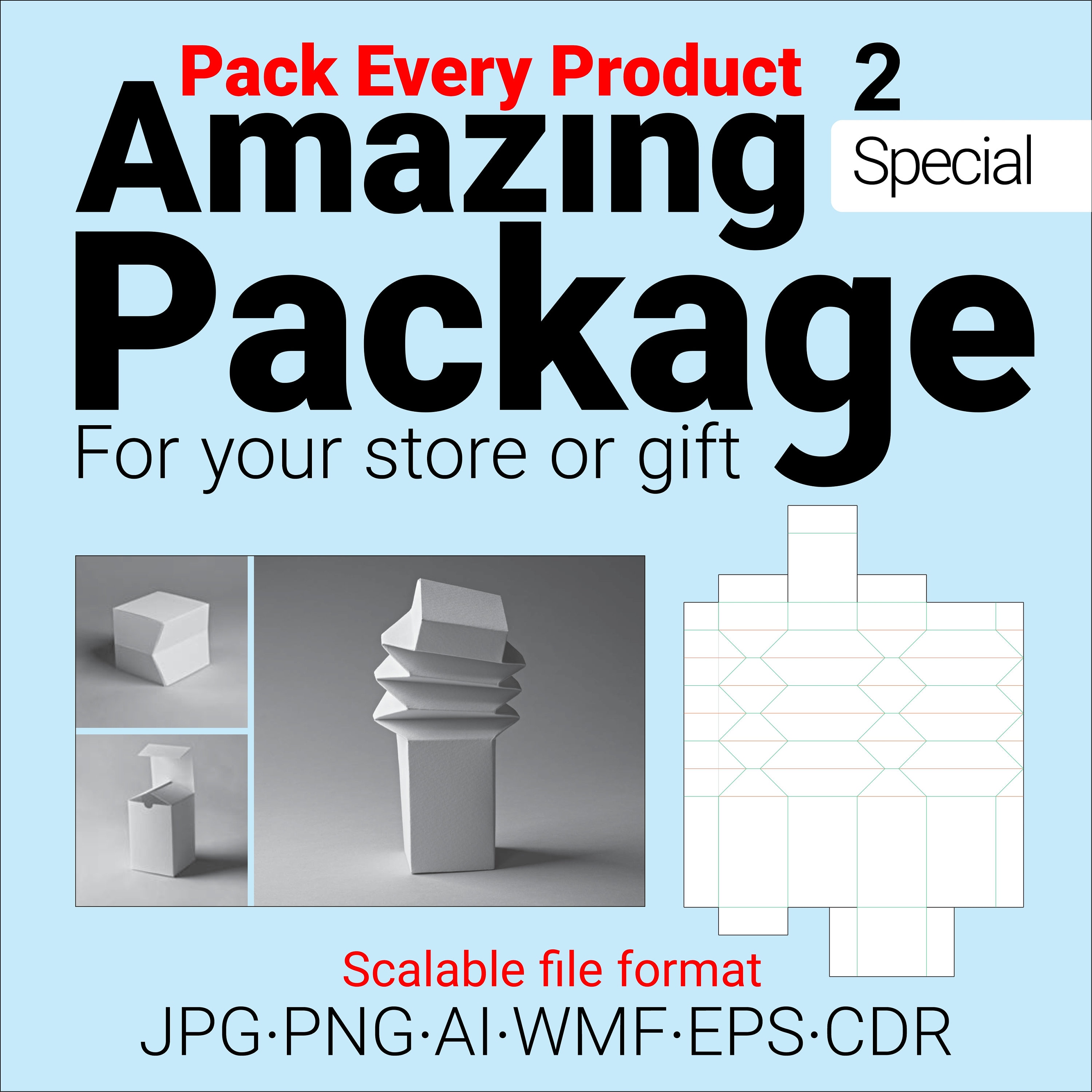 Ultimate Vector Box Bundle 2: Amazing Package Design, Box Making ...