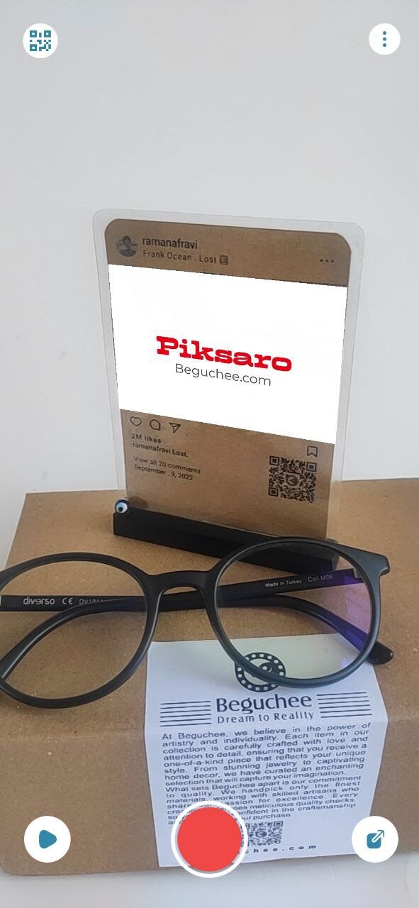 Augmented Reality Photo Mini Stand Ultimate Personalized Gift - Etsy