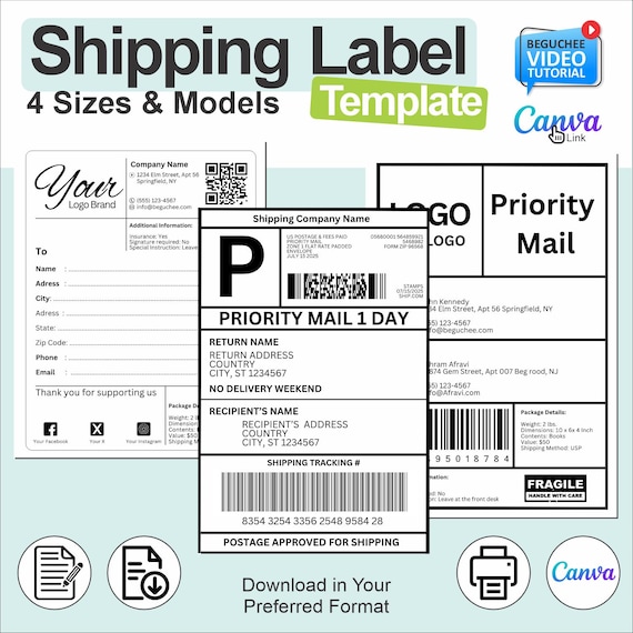 Personalized Labels Template Design Custom Labels – Vanity Slabs Inc