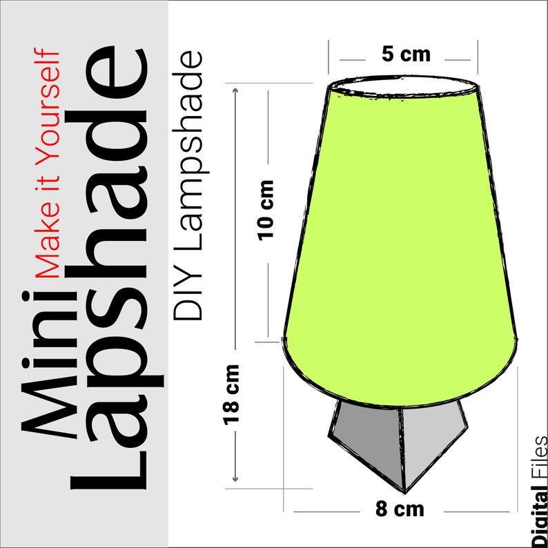 DIY Mini Lampshade Perfect for Dining Rooms, Bedrooms, Special ...