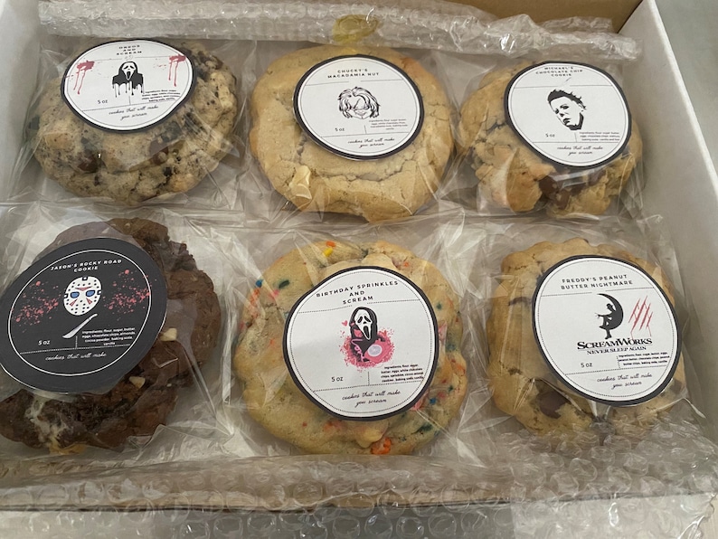 Michael Myers Horror Cookie Box These Cookies Will Make You - Etsy