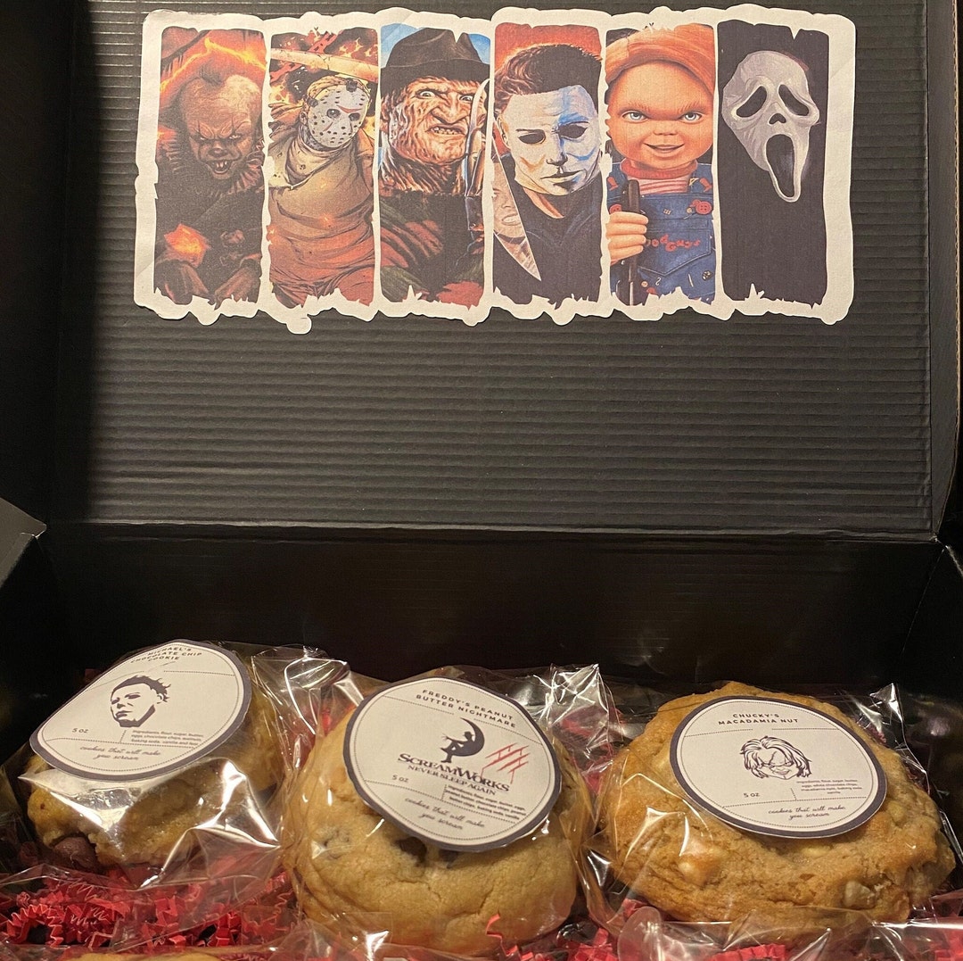 Dream Team Horror Cookie Box- These Cookies Will Make You Scream - Etsy