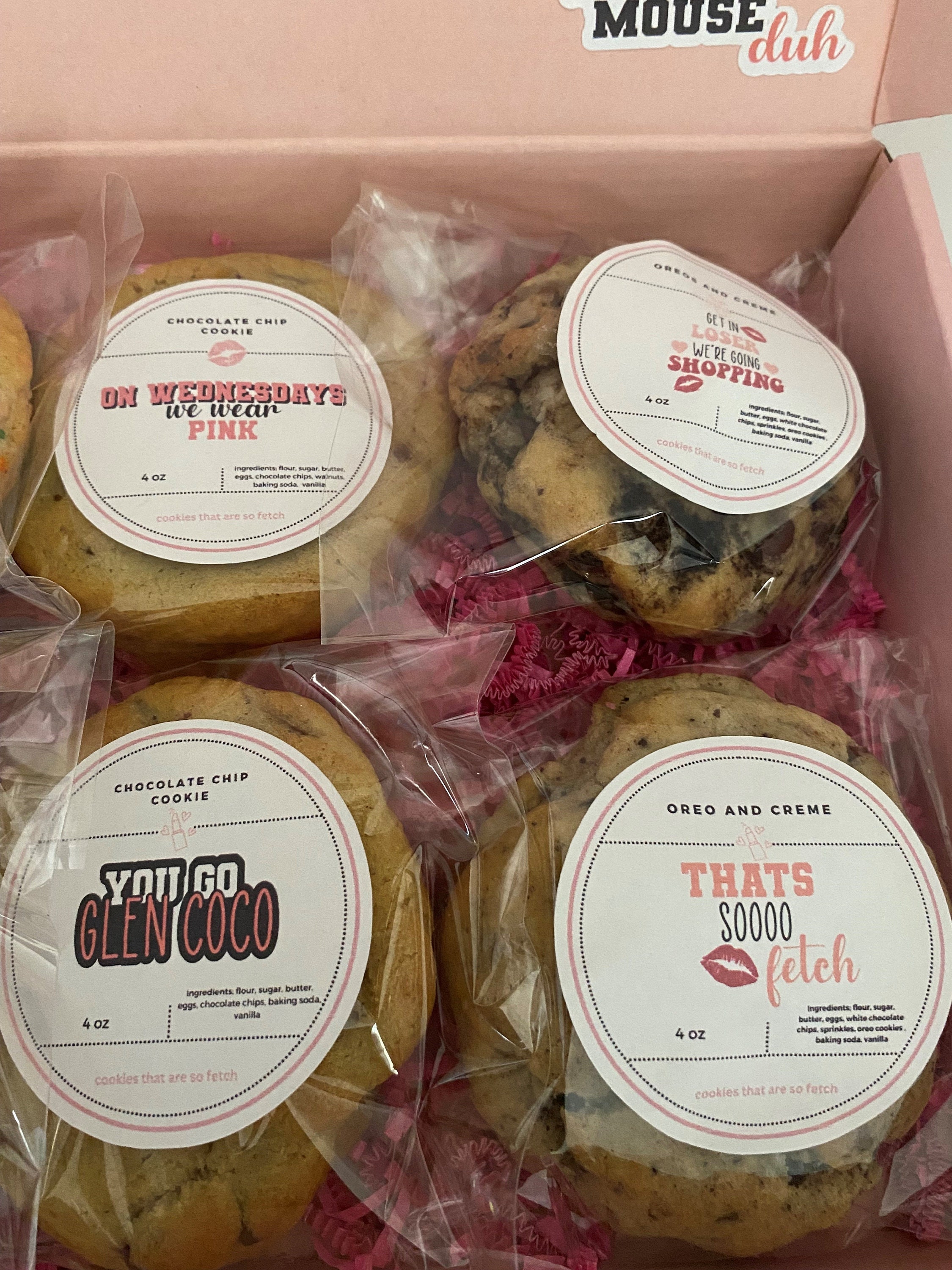 Mean Girls Inspired Cookie Box - Etsy