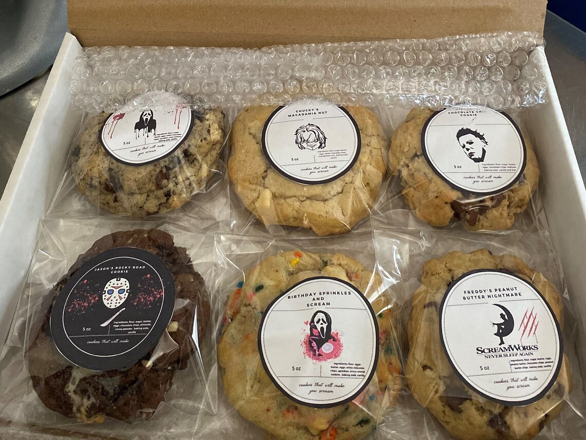 Michael Myers Horror Cookie Box These Cookies Will Make You - Etsy