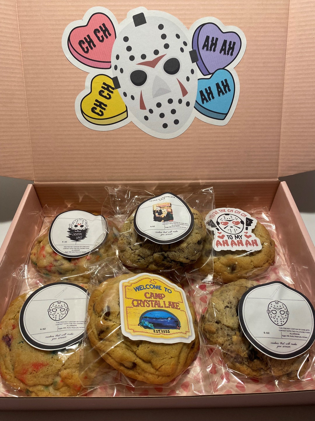 Friday the 13th Horror Cookie Box- These Cookies Will Make You Scream ...