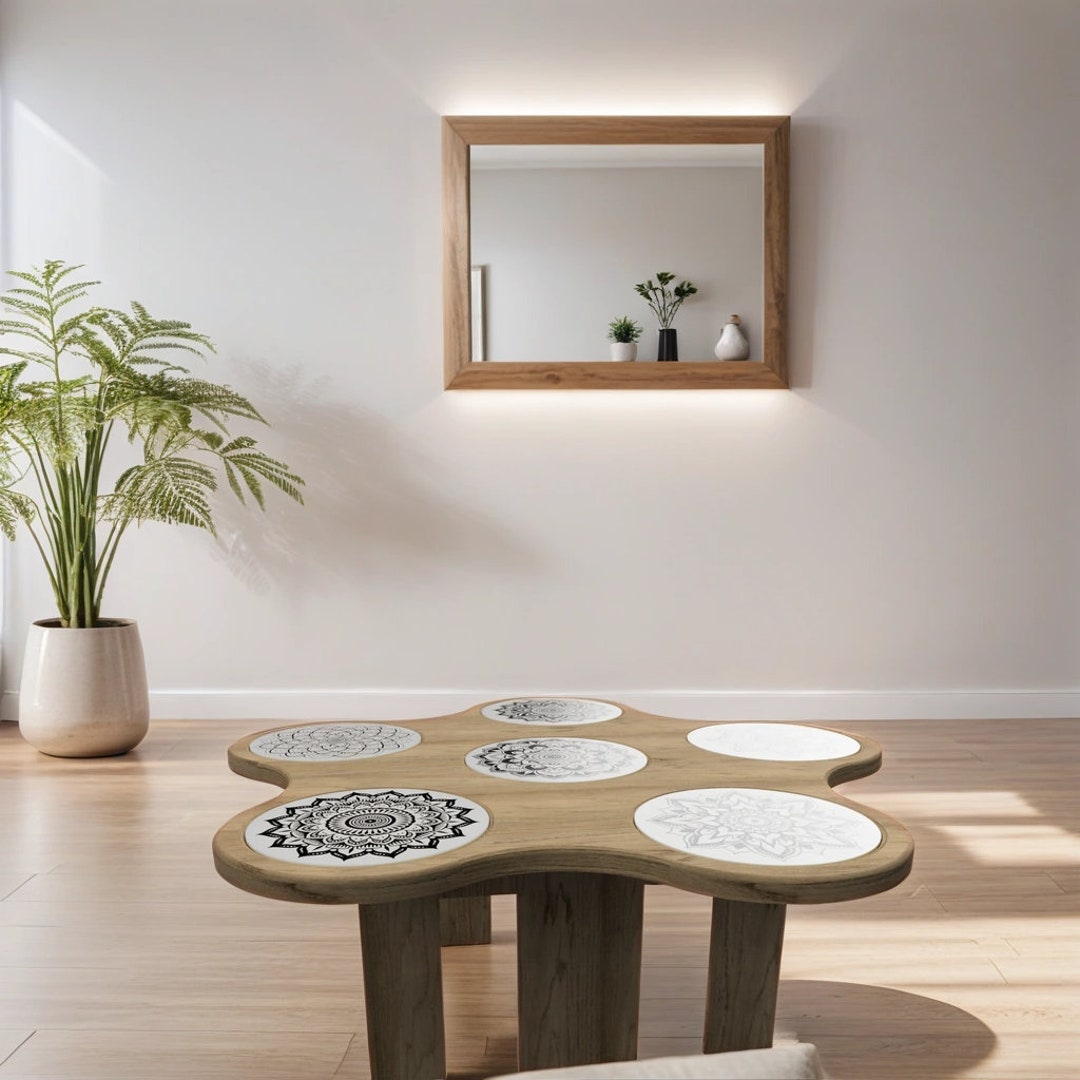 Kids Table, Writing Desk, Gaming Table, Mandala, Mandala Coloring Page ...