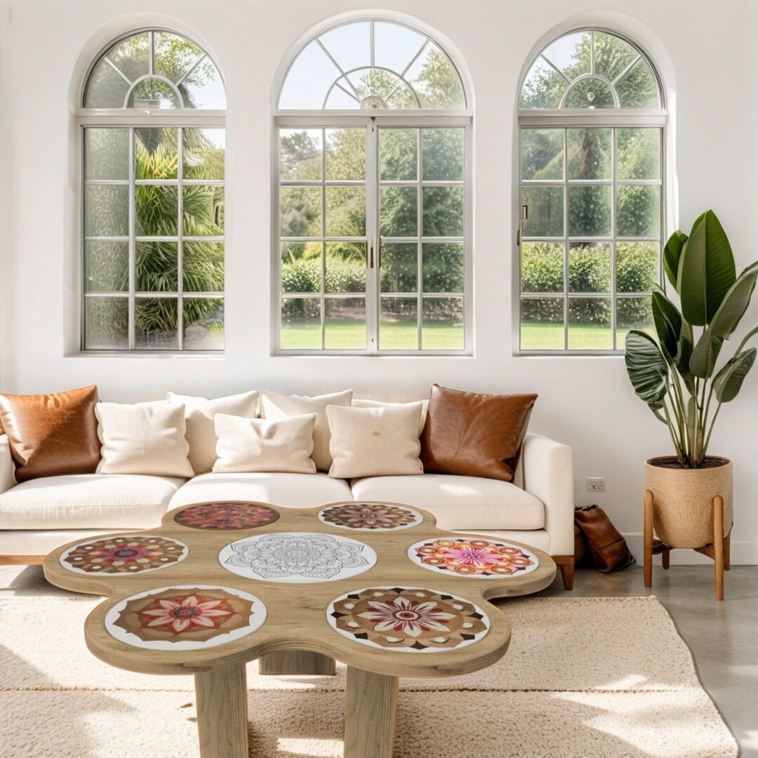 Kids Table, Writing Desk, Gaming Table, Mandala, Mandala Coloring Page ...