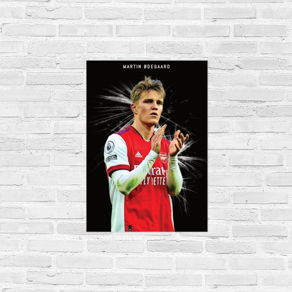 Martin Odegaard Poster - Etsy UK