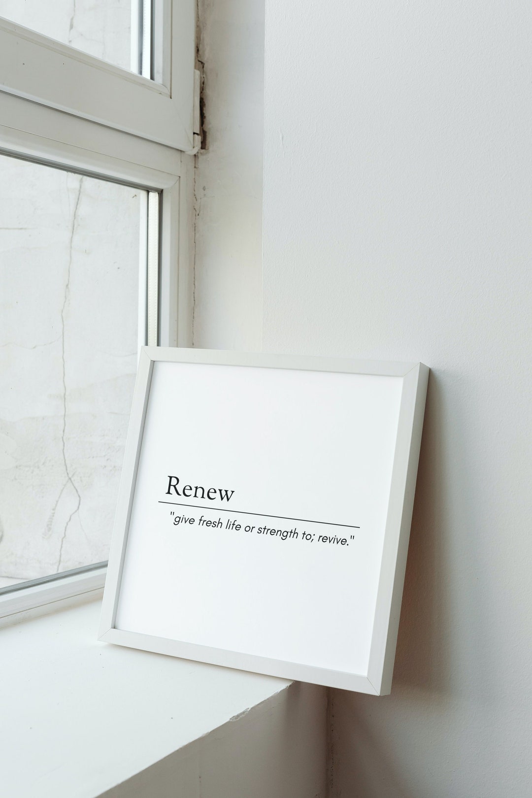 Renew-inspirational Quote, Jpg, Instant, Download, Print - Etsy