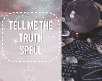 Truth Spell Bind Anyone to Speak the Truth casted by Me - Etsy