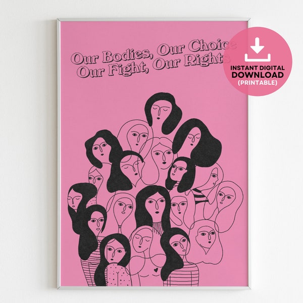 Pro Choice Poster - Etsy