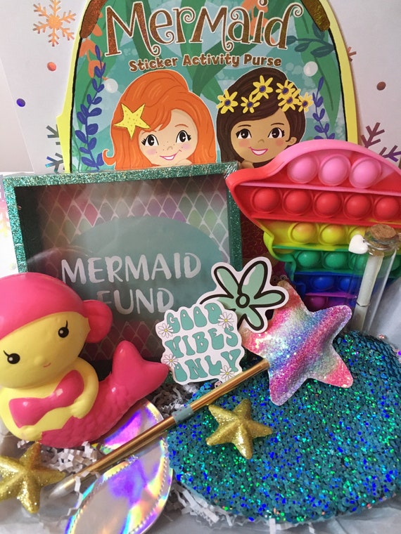 Mermaid Themed Gift Box Girl Gift Christmas Gift - Etsy