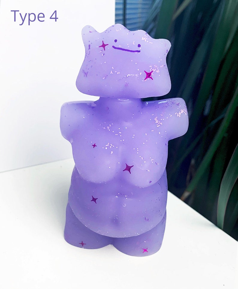 RESERVED Buff Thicc Ditto Figurine Cursed Ditto - Etsy