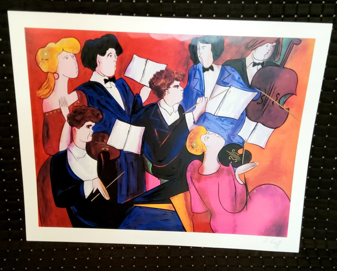 Linda Le Kinff Signed Print - Etsy