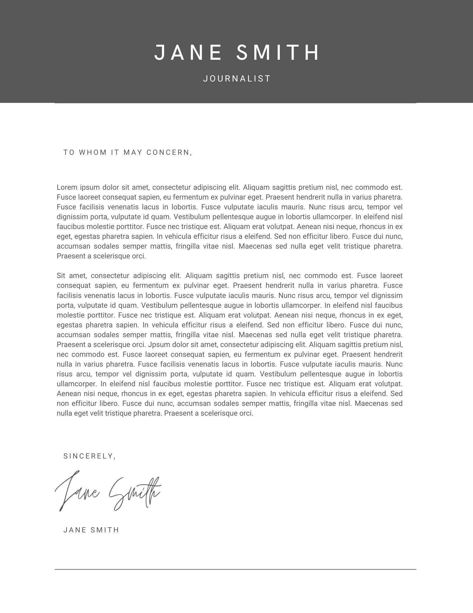 Resume & Cover Letter Template to Land Your Next Job - Etsy