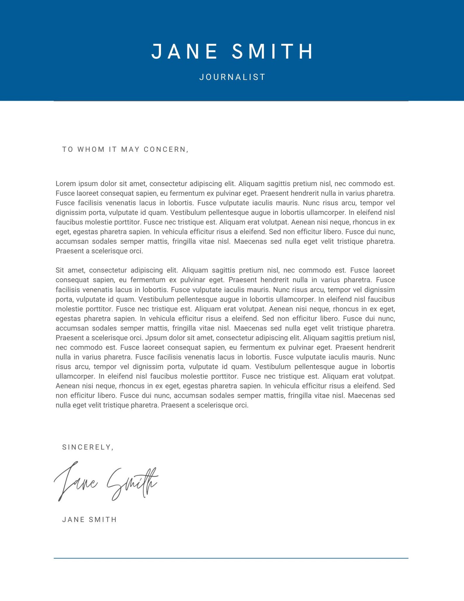 Resume & Cover Letter Template - Etsy