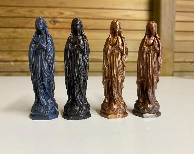 Small Statuette of the Virgin Mary - Etsy