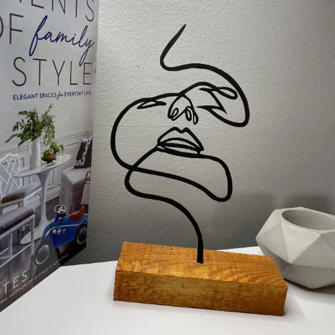 Customized Minimal Tabletop Decor, Farmhouse Decor, Bookshelf Decor ...