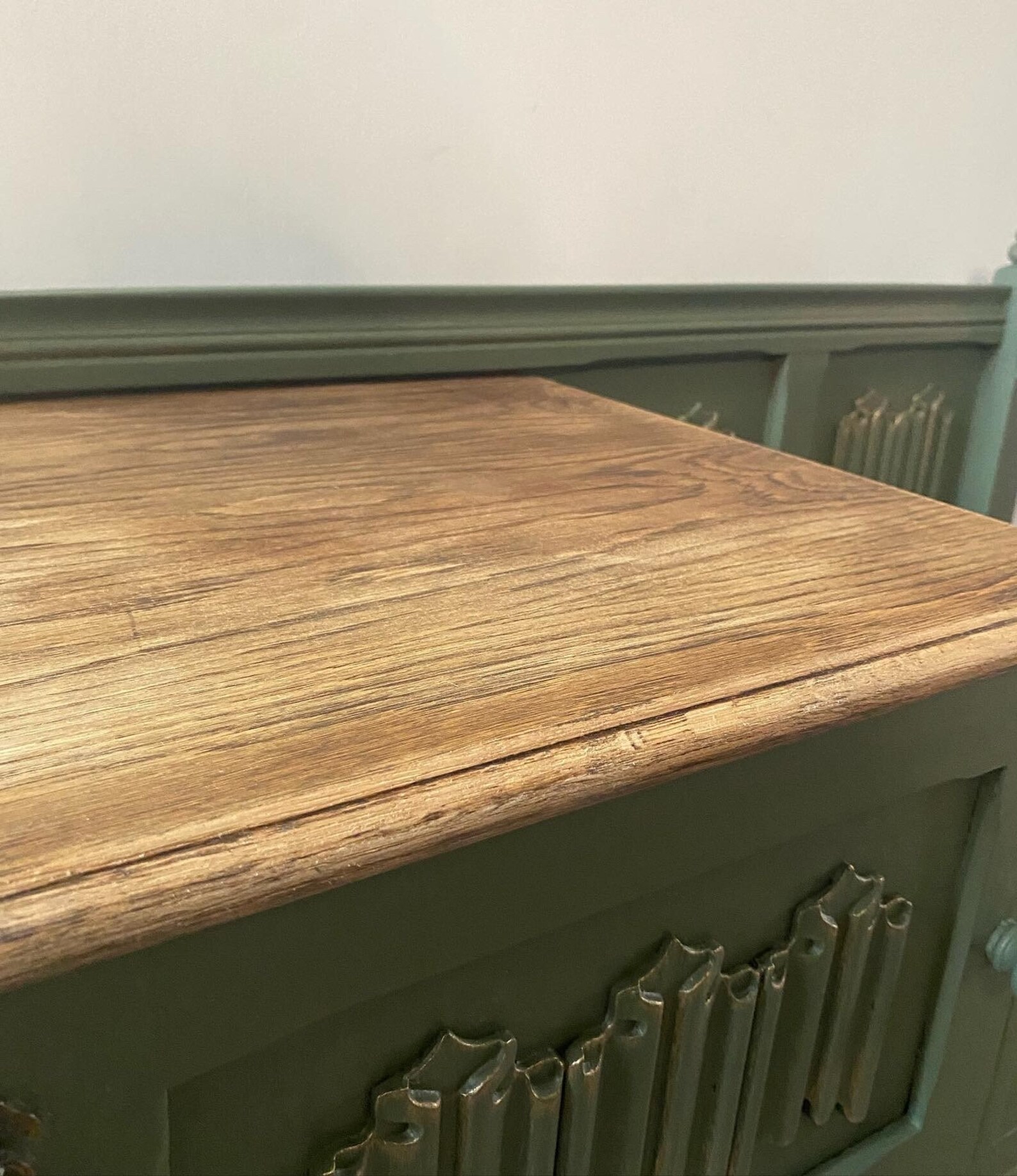 SOLD* Upcycled Country Modern Style Telephone Table - Etsy UK