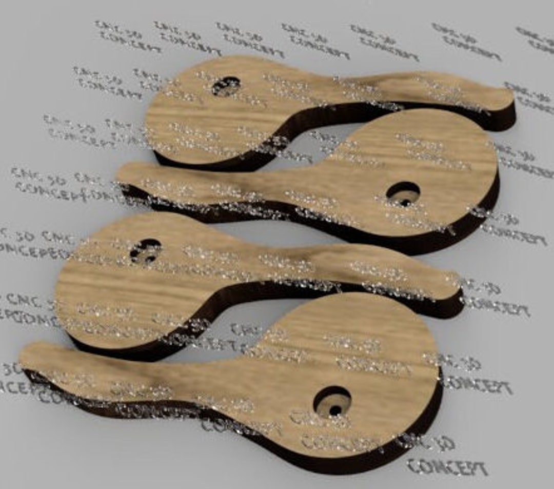 CNC Clamping File to Download in DXF for DIY - Etsy