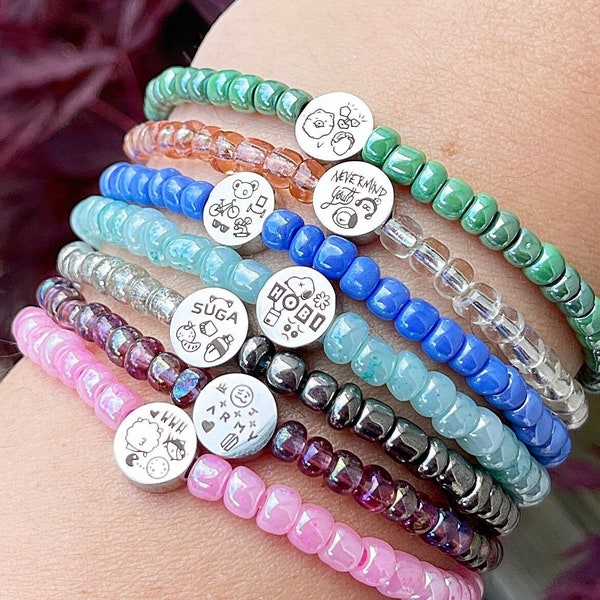 Bts Bracelet - Etsy