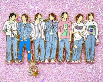 BTS yet to Come Busan Run Bulletproof Pin Hard Enamel Pin - Etsy