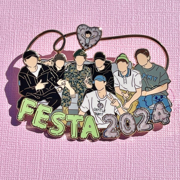 Bts Enamel Pin - Etsy