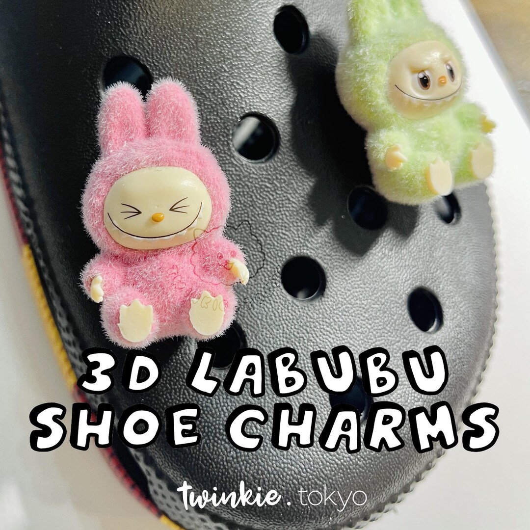 The Monsters Labubu 3D Shoe Charms Have a Seat Jibbitz Crocs Bitz - Etsy
