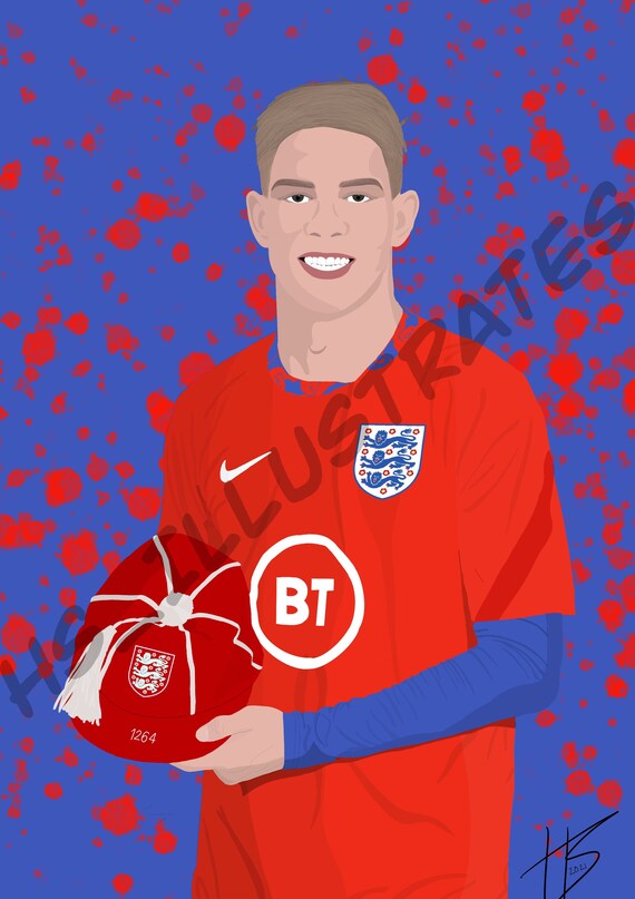 Drawing & Illustration Art & Collectibles Digital Emile Smith Rowe ...
