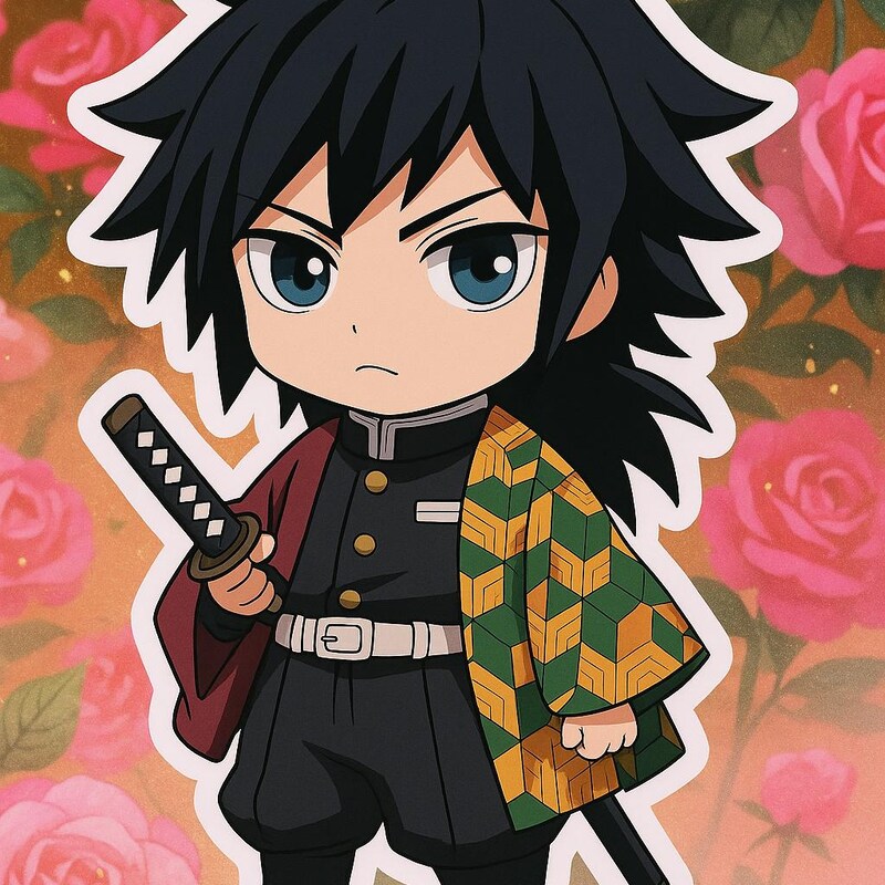 Giyu Chibi - Etsy