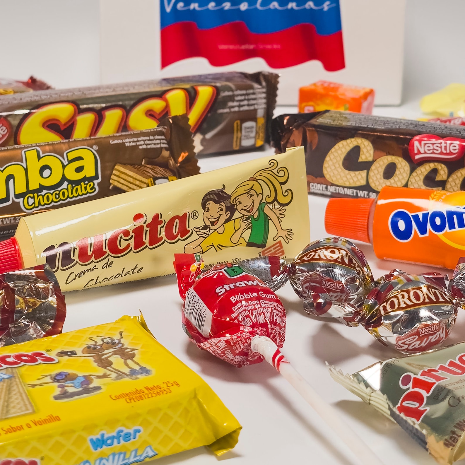 Venezuela Snacks / Chucherias Venezolanas / Candy Box / Cotillon ...