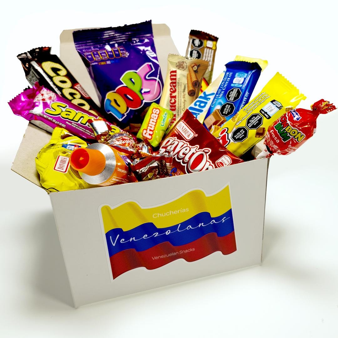 Venezuela Snacks / Chucherias Venezolanas / Candy Box / Cotillon ...