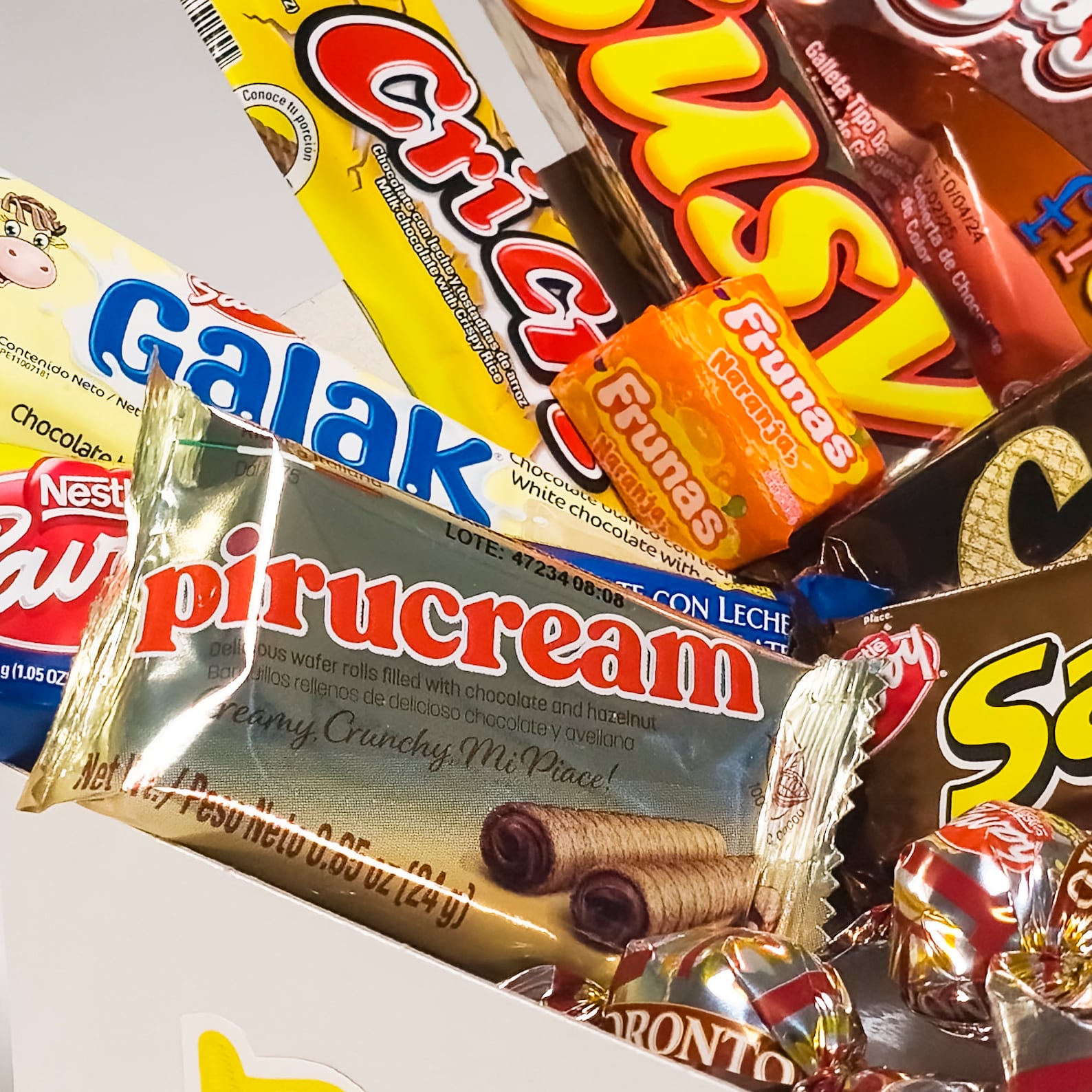 Venezuela Snacks / Chucherias Venezolanas / Candy Box / Cotillon ...