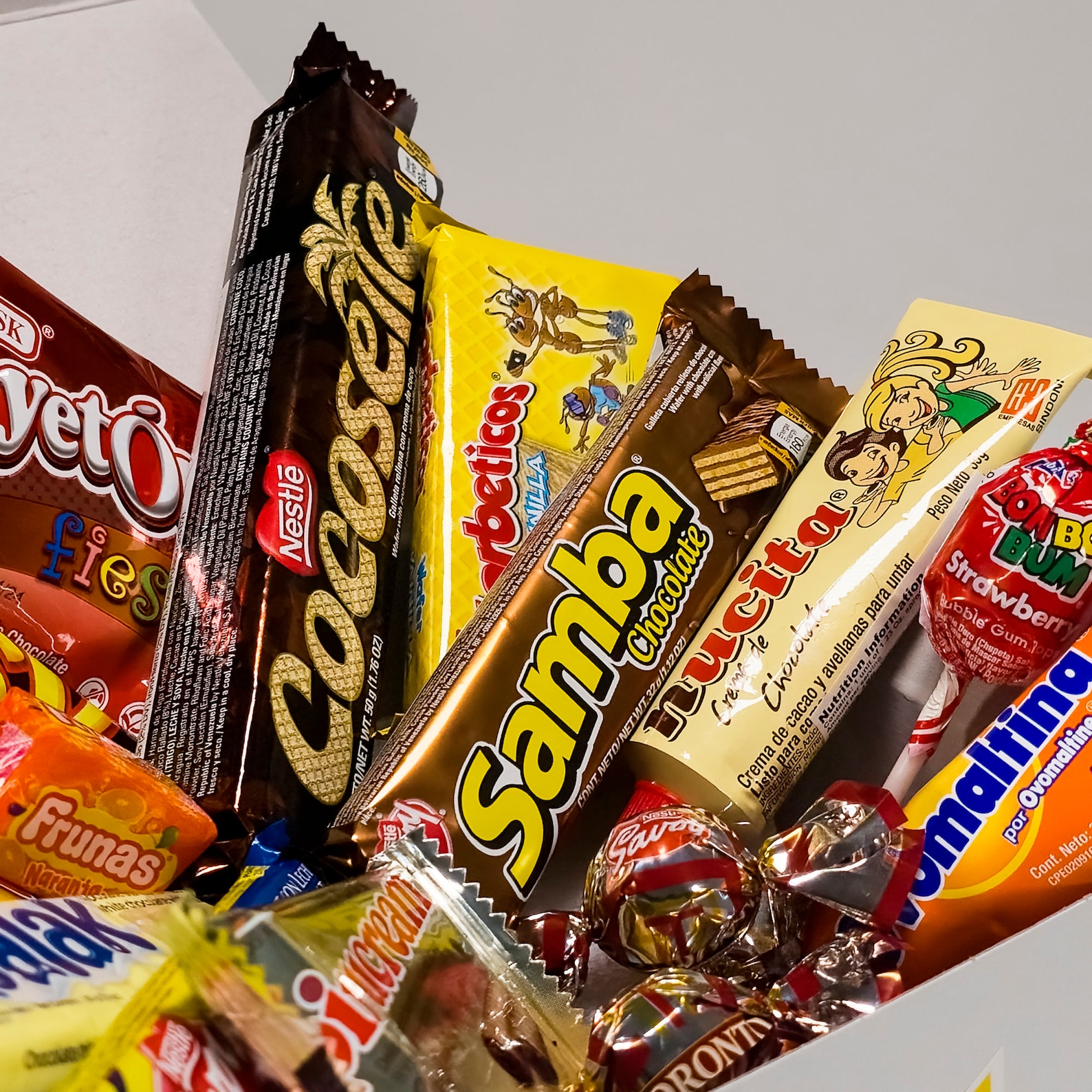 Venezuela Snacks / Chucherias Venezolanas / Candy Box / Cotillon ...