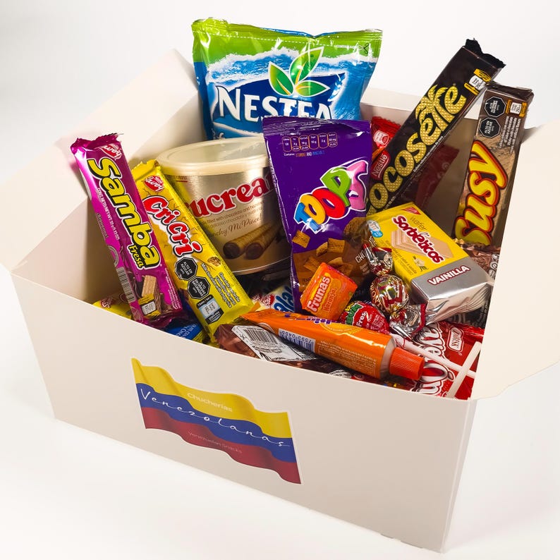 Venezuelan Snacks Gift Box: Iconic Candies & Treats - Etsy