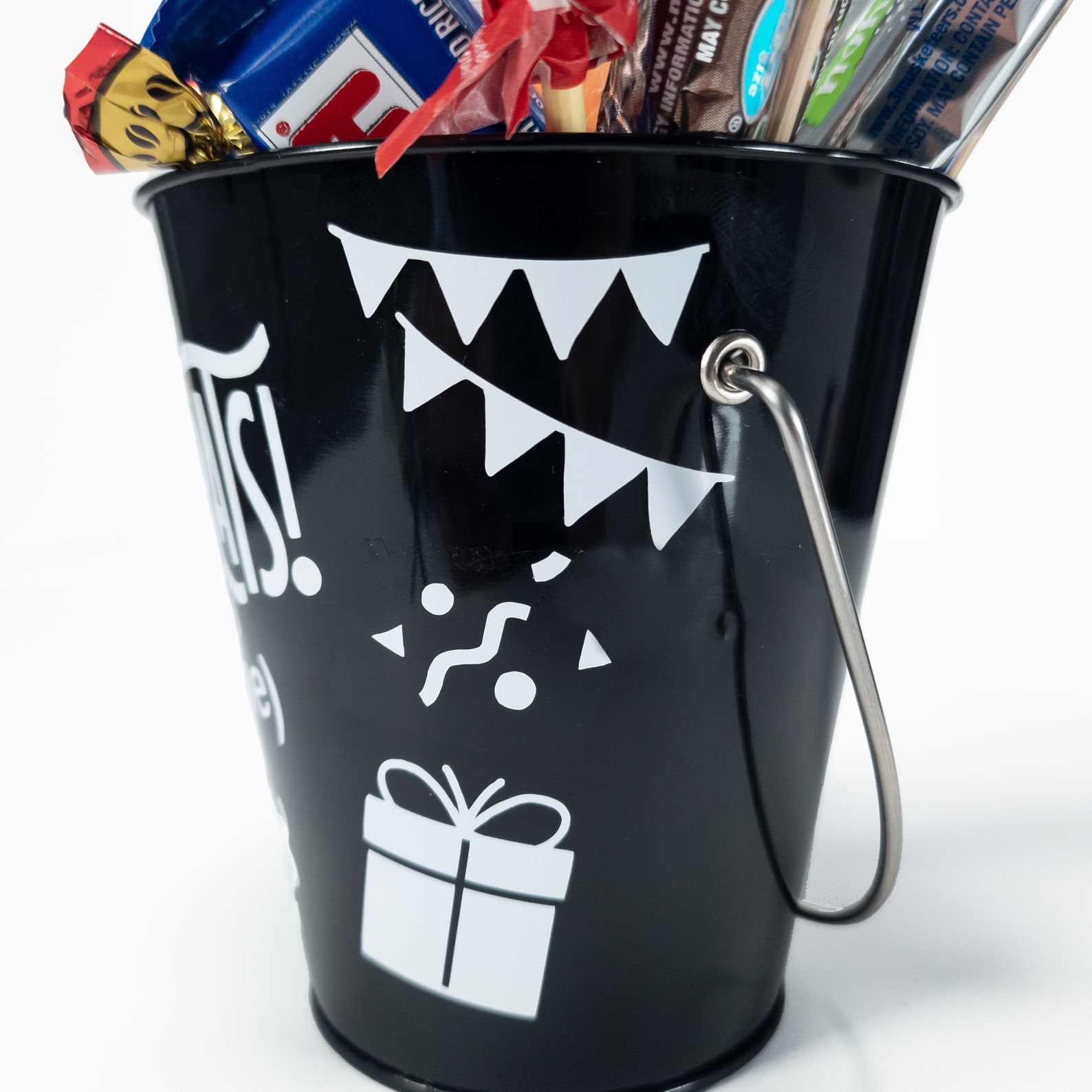 Personalized Congrats Candy Basket - Etsy