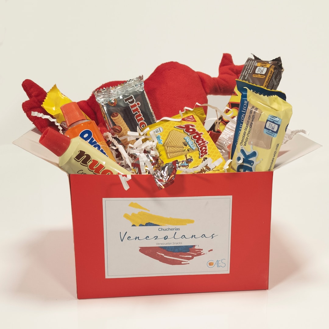 Chucherias Venezolanas / San Valentine / Venezuela Candies / Candy Box ...