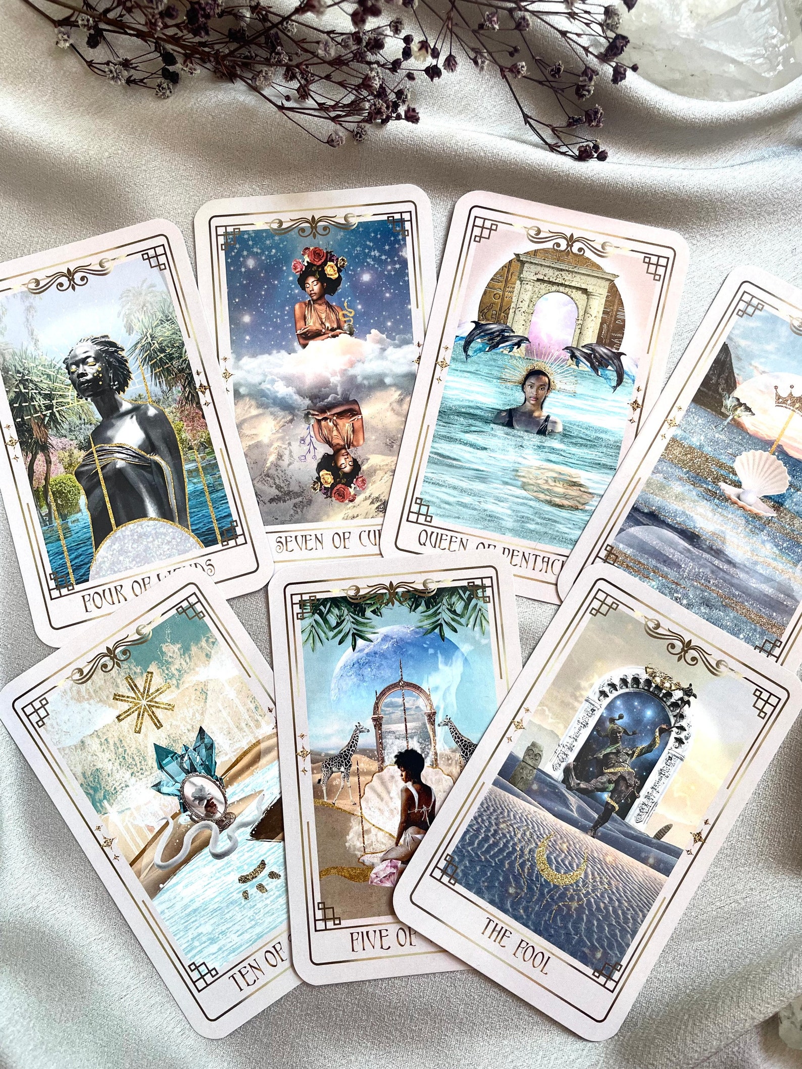 Tarot Decktarot Cards Deck With Guidebookcomplete Beginner - Etsy