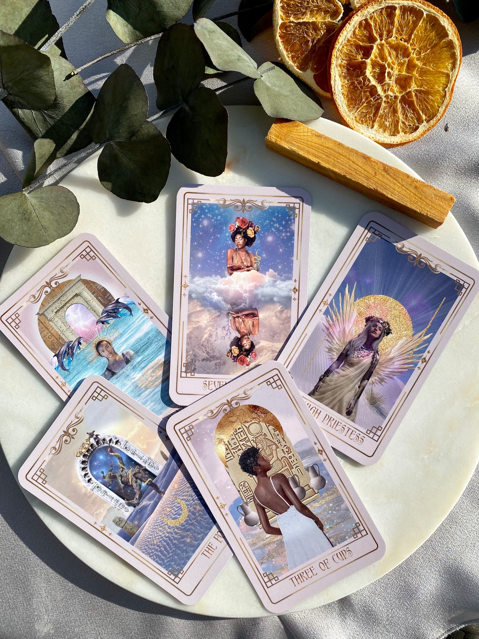 Tarot Decktarot Cards Deck With Guidebookcomplete Beginner - Etsy