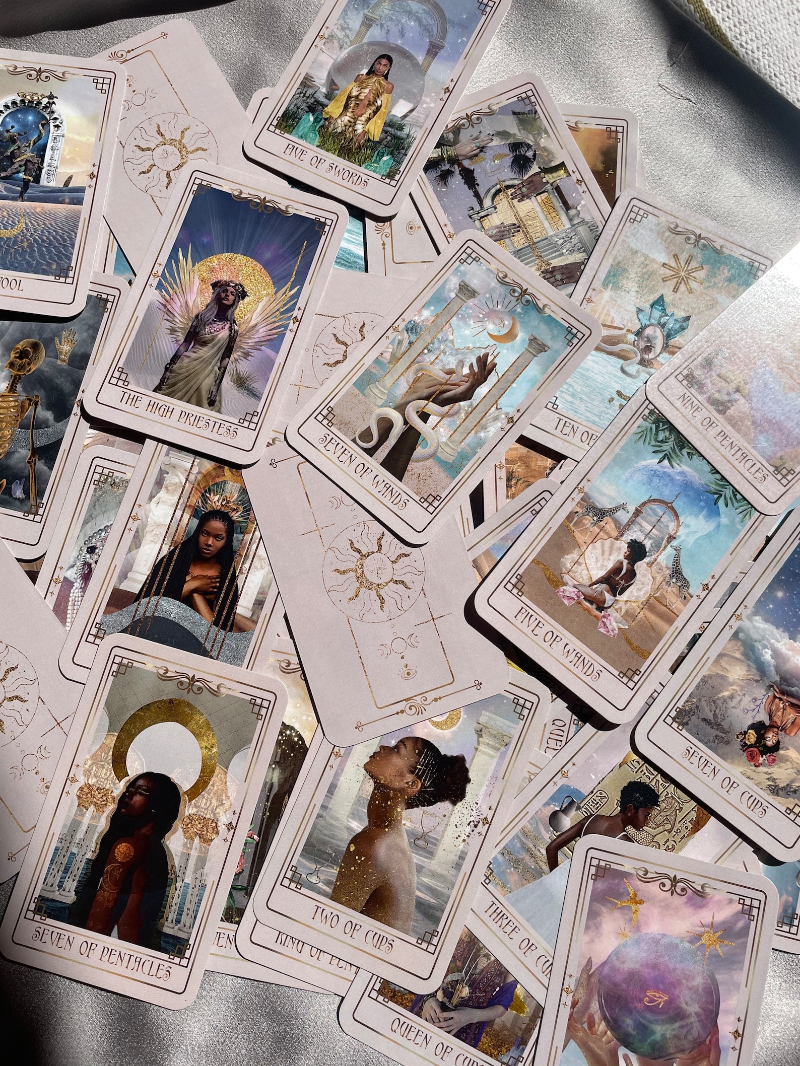 Tarot Decktarot Cards Deck With Guidebookcomplete Beginner - Etsy