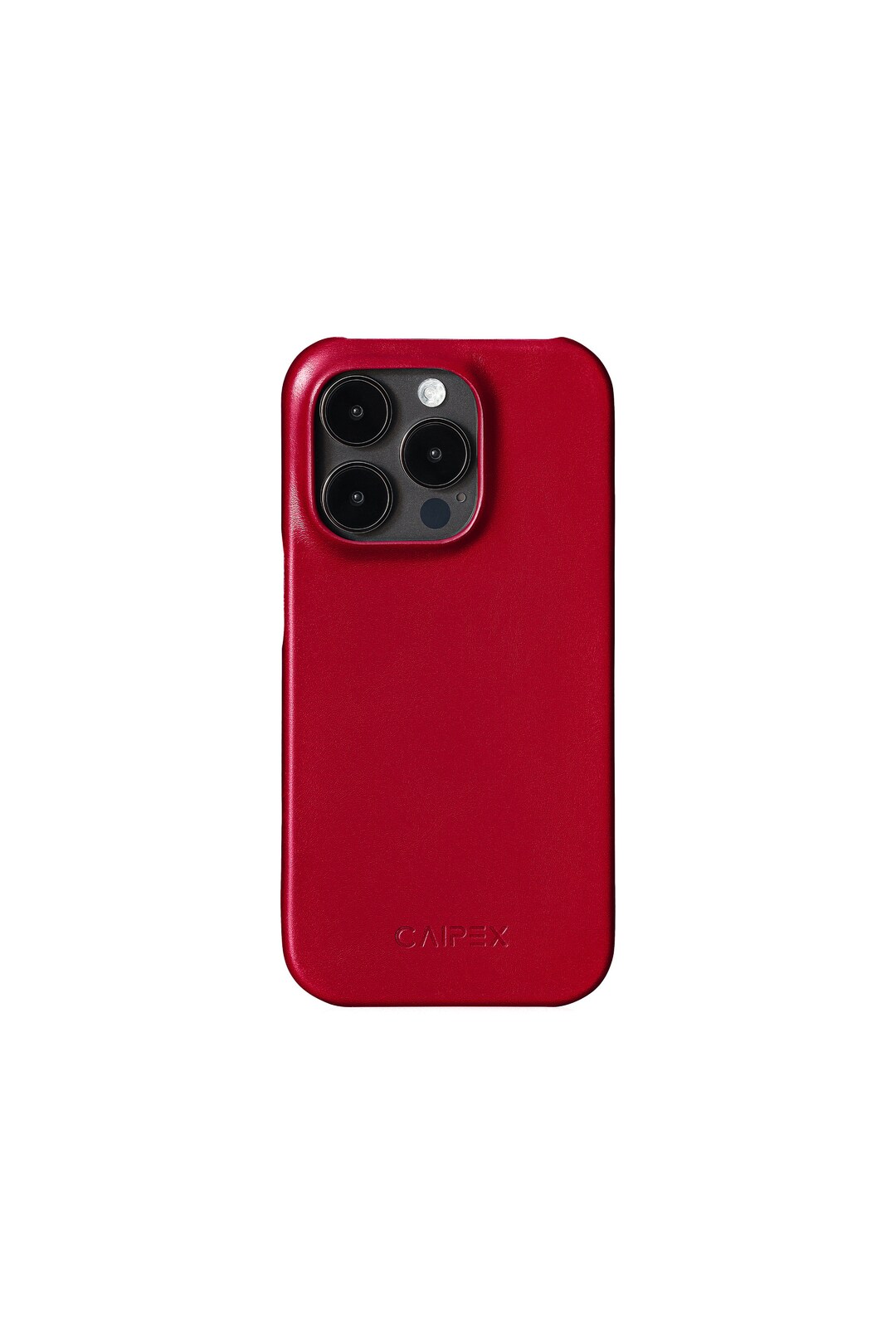 IPhone 15 Pro Leather Case With Magsafe - Red - Etsy