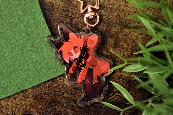 HH Alastor Double-sided Acrylic Charm Keychain | Etsy