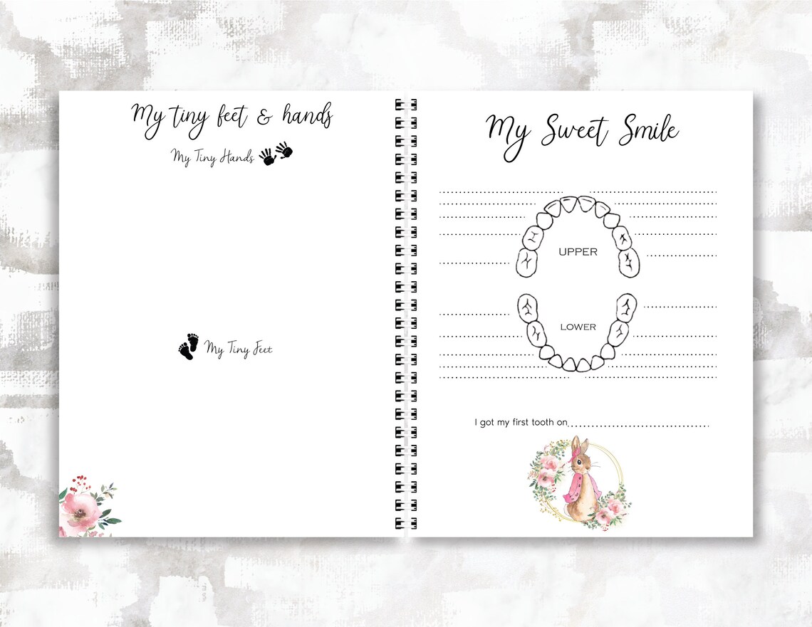 Peter Rabbit Baby Girl Book, Peter Rabbit Nursery, Gender Reveal Gift ...