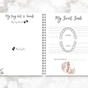 Peter Rabbit Baby Girl Book, Peter Rabbit Nursery, Gender Reveal Gift ...